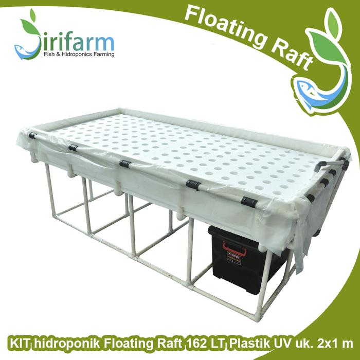 Jual Paket Tanam Hidroponik Floating raft 162 Lubang Plastik UV 2x1 ...