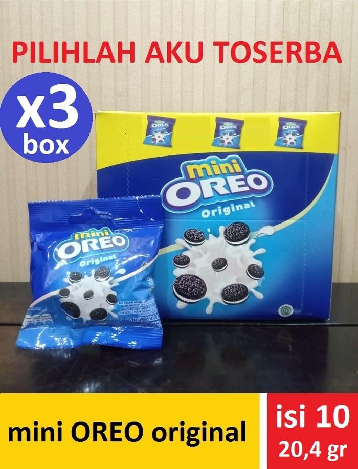 Jual Oreo Mini Vanilla Pouch 10x20,4 gr ( HARGA 3 BOX ) - Jakarta Barat ...