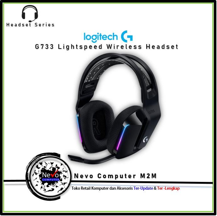 Jual Logitech Gaming Headset G733 Lightspeed| Wireless USB | RGB Light ...