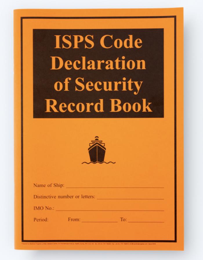 Jual Buku Log ISPS Code Declaration of Security Record Book ISPS Logbook - Jakarta Utara - Putra ...