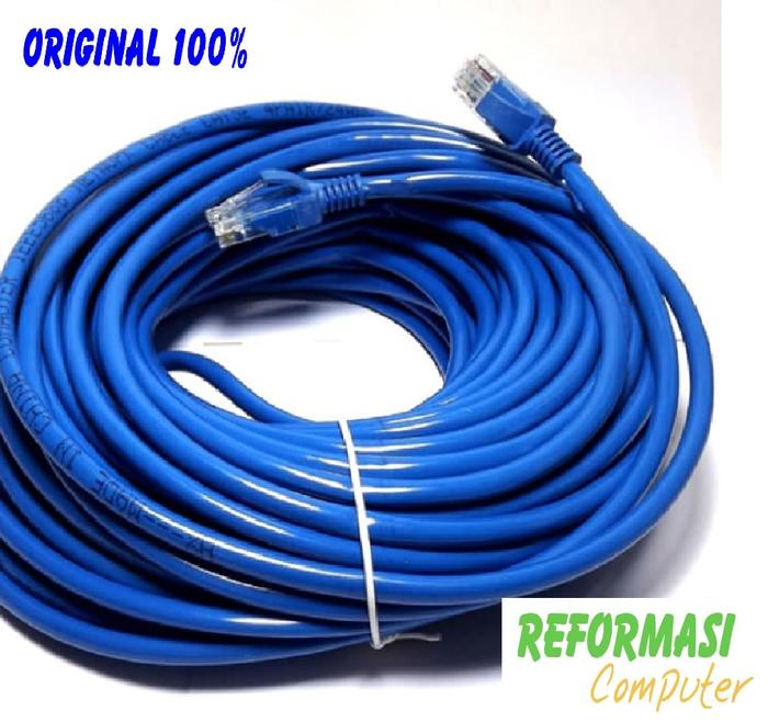 Jual KABEL LAN 25M CAT 5 / KABEL UTP 25 METER PABRIKAN HIGH QUALITY ...