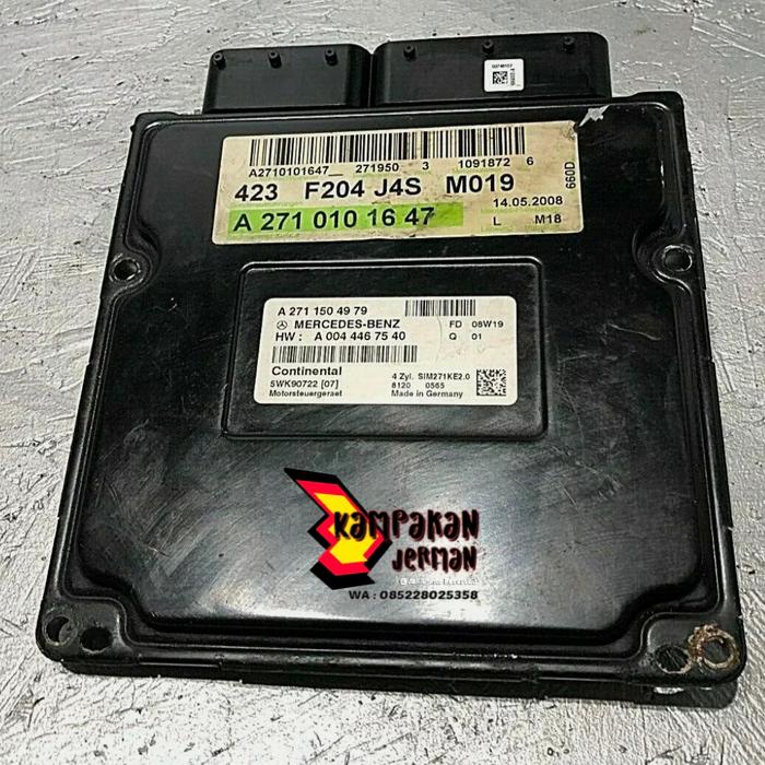 Jual ECU Mercy W204 Compressor Original Mercedes-Benz A2710101647 ...
