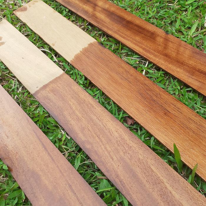 Jual Lamellas / Wood Veneer / Imported Wood / African Walnut / Denya ...