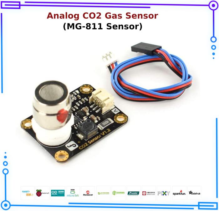 Jual Dfrobot Analog Co2 Gas Sensor For Arduino Mg 811 Sensor Kota
