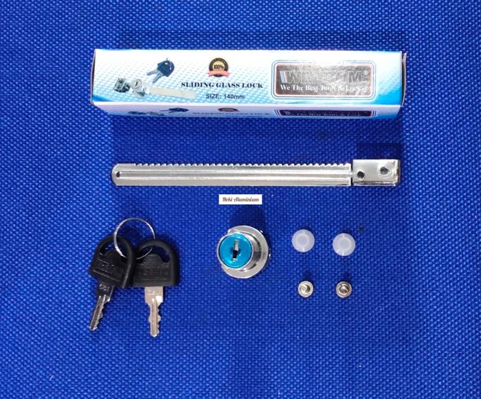 Jual Kunci Etalase Kaca Geser / Kunci Kaca Gergaji Lemari Showcase ...