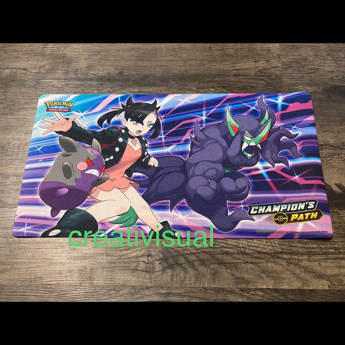 Jual OFFICIAL Marnie Playmat Pokemon 2020 Champion's Path Original Mousepad - Kota Surabaya ...