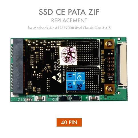 Jual SSD Macbook Air A1237 2008 Replace HDD 1.8 CE ZIF 120GB Socket ...