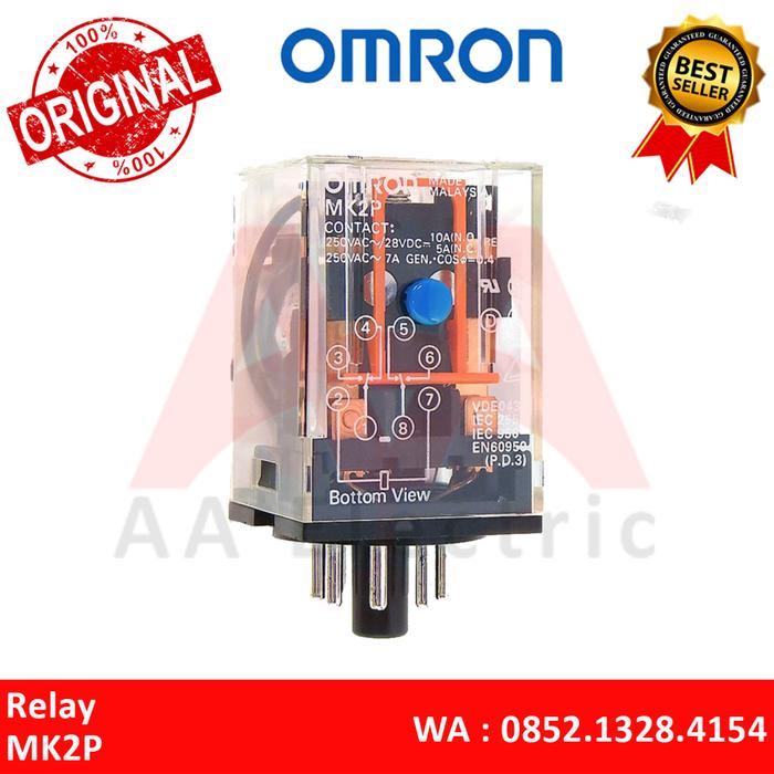 Jual Relay MK2P / MK2-P 220VAC OMRON - Jakarta Pusat - AA Electric ...