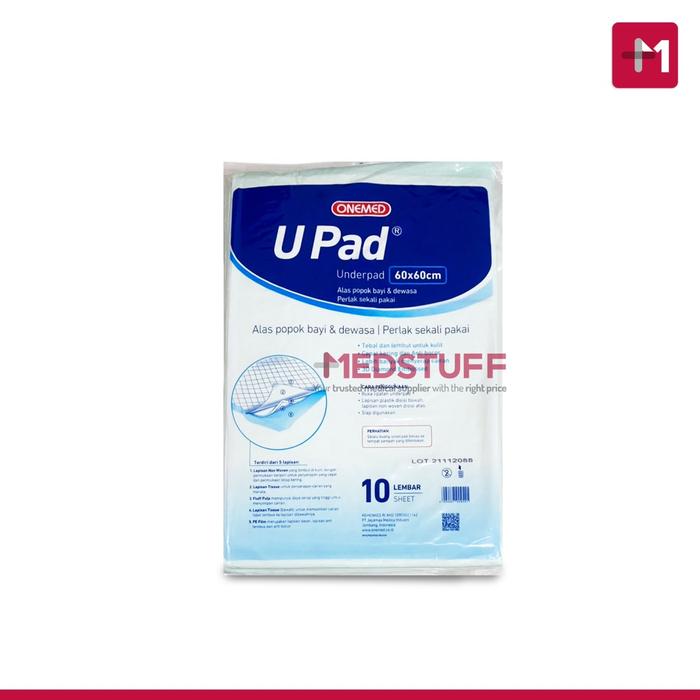 Jual Underpad 60 x 60 cm Upad 60x60 Perlak Popok Alas Onemed - Jakarta ...