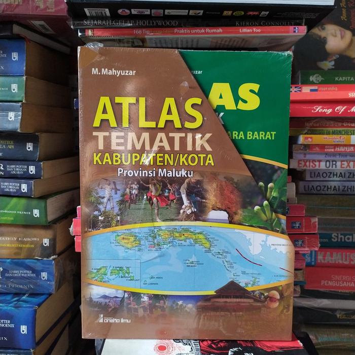 Jual Buku Original Atlas Tematik Kabupaten/kota Provinsi Maluku Baru Di ...