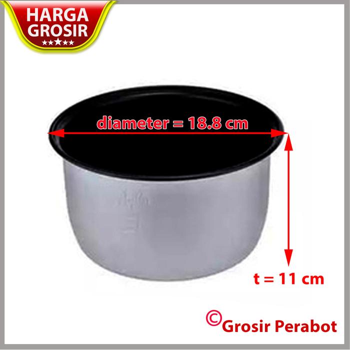 Jual PANCI TEFLON RICE COOKER KIRIN 1 L - KRC-087 090 089 088 - Kab. Bandung Barat - Grosir ...