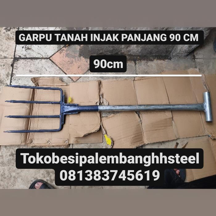 Jual Garpu tanah injak panjang 90 cm 4 mata - Kota Palembang - Toko ...