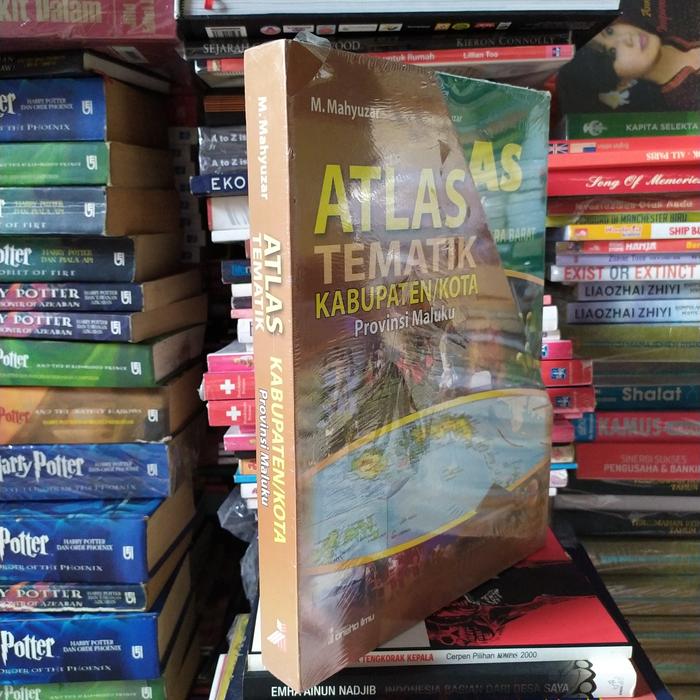 Jual Buku Original Atlas Tematik Kabupaten/kota Provinsi Maluku Baru Di ...