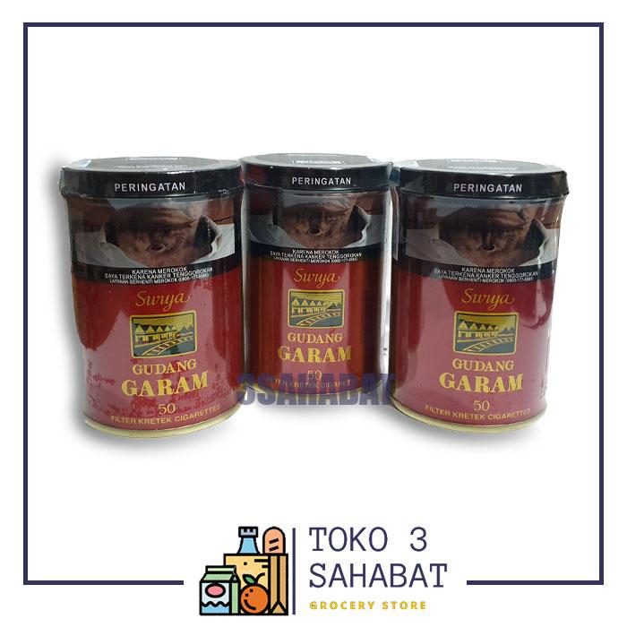 Jual Rokok Gudang Garam Surya Kaleng 50 - Kota Makassar - Toko3Sahabat ...