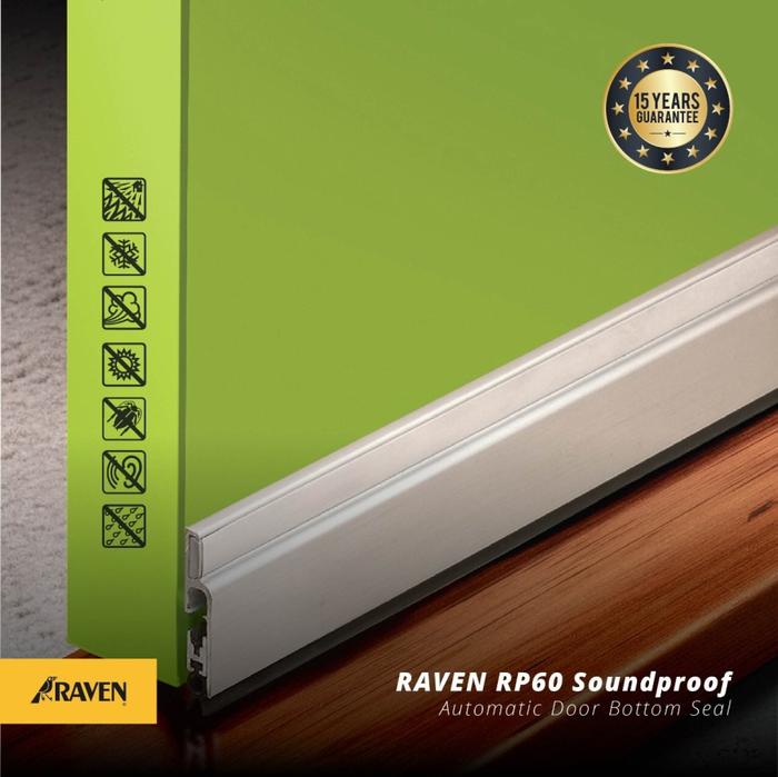Jual Raven Automatic Door Bottom Seal Rp 60 Clear A.(Silver) Seal ...