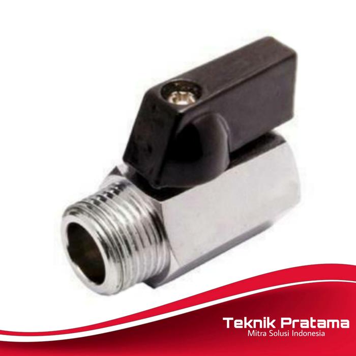 Jual Mini ball valve male female 1/4" inch - Jakarta Barat - Teknik ...