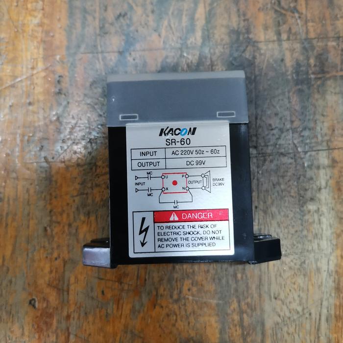 Jual KACON SR-60 RECTIFIER BREAKE RECTIFIER CRANE - Jakarta Barat - sjt ...