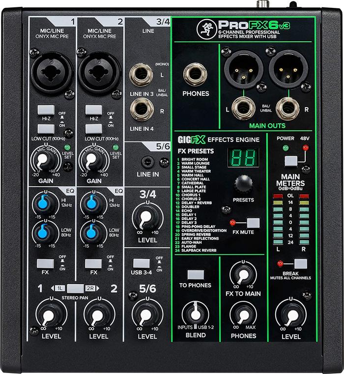 Jual Mixer Mackie PRO FX6 V3/PROFX6 V3/PROFX6V3 Original - Jakarta ...