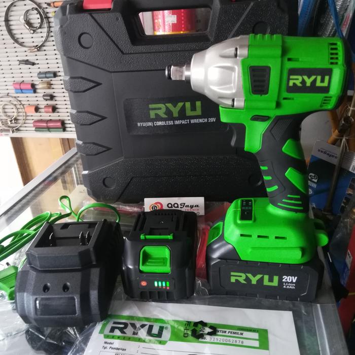 Jual Impact cordless Ryu Tekiro - Impact batre 20 volt - RCW 20 V ...