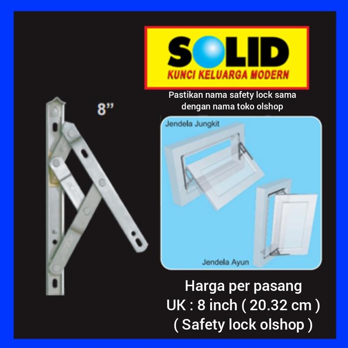 Jual Engsel / SOLID Window Casement & Camlock 8" - Jakarta Barat ...