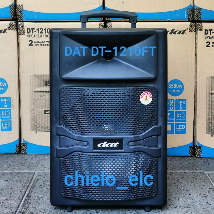 Jual Speaker Trolley / Speaker Portable Dat Dt 1210ft Dt1210ft Di ...