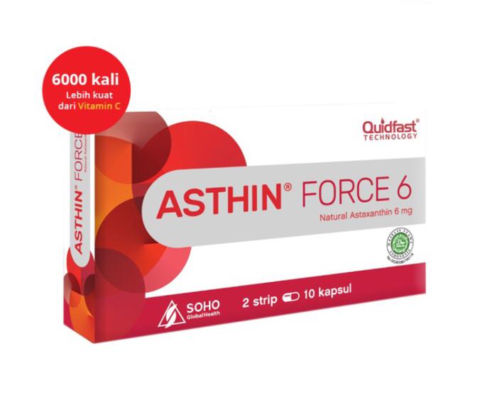 Jual asthin force 6 mg 20 kapsul (kemasan baru) - Jakarta Barat - Firen ...