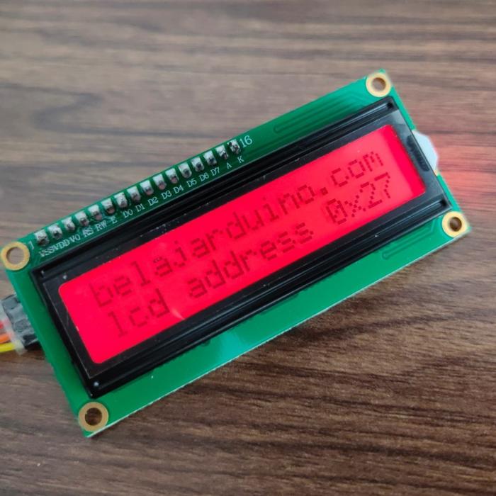 Jual LCD 1602 16x2 I2C Warna Merah,Hijau,Biru Spesial Edition for ...