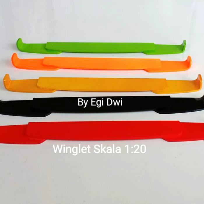 Jual Winglet Miniatur Bus Skala 1:20 Di Seller Velvet Store ...
