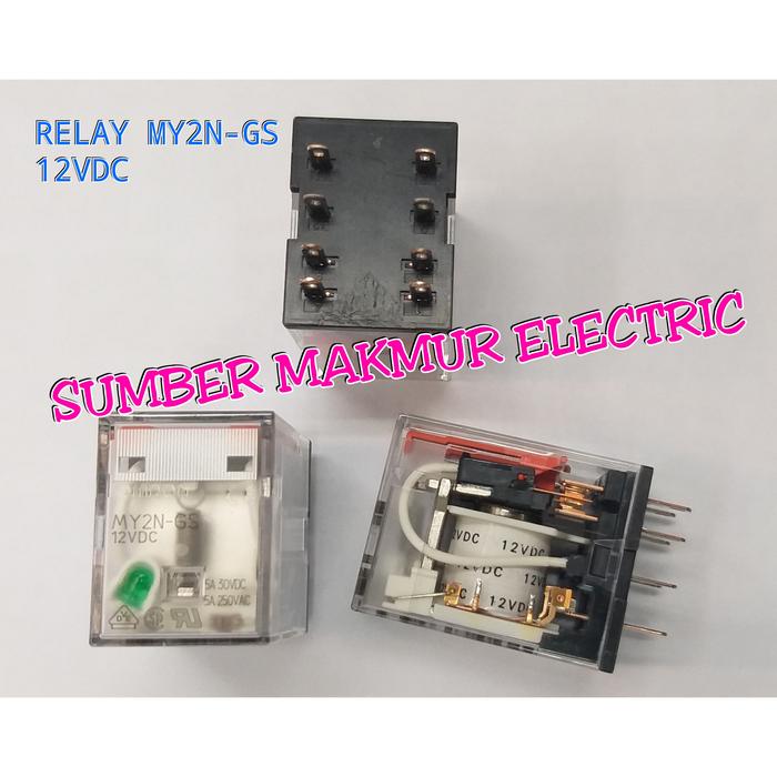 Jual RELAY OMRON MY2N-GS 12VDC / RELAY OMRON MY2N 12VDC - Jakarta Barat - SUMBER MAKMUR ELECTRIC ...