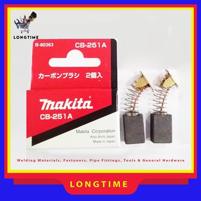 Jual Carbon Brush MAKITA CB-251A Arang Spul Sepul Bostel - Kota Batam - Longtime Batam | Tokopedia