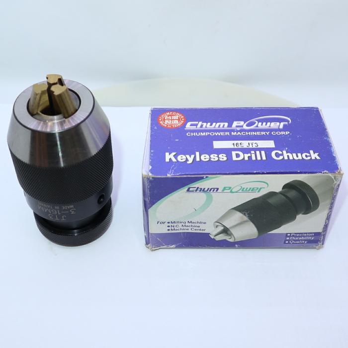 Jual KEYLESS DRILL CHUCK 16mm - JT3 MERK CHUM POWER-TAIWAN - Jakarta ...