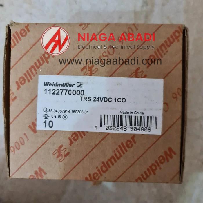 Jual Terminal Weidmuller Original TRS 24VDC 1CO 1122770000 - Jakarta ...