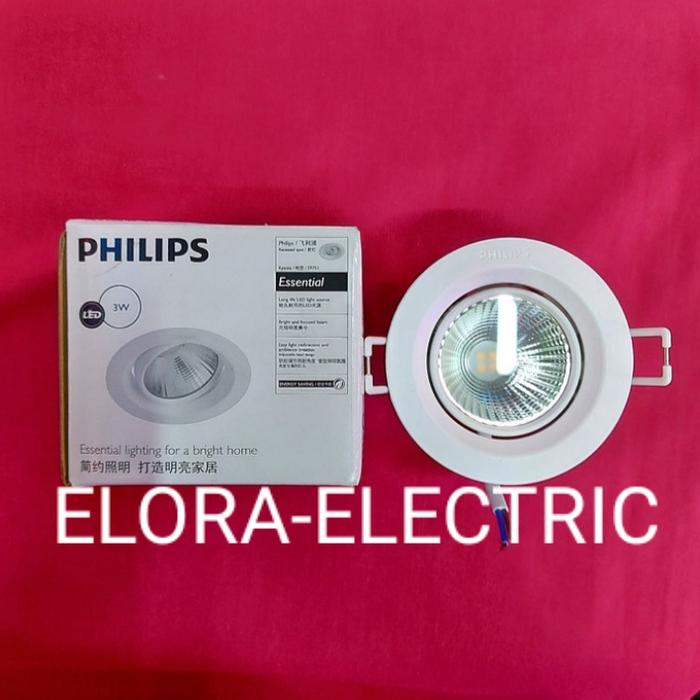 Jual Downlight spot led philips Kyanite 59751 3watt w Watt - Jakarta ...
