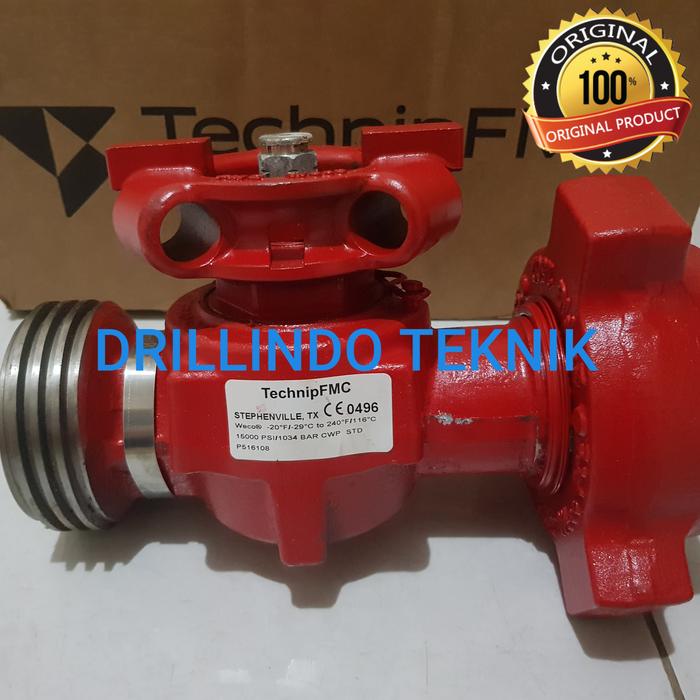 Jual Plug Valve / Hammer Valve 2"x1" ULT150 15000 PSI PN. P516108 FMC ...