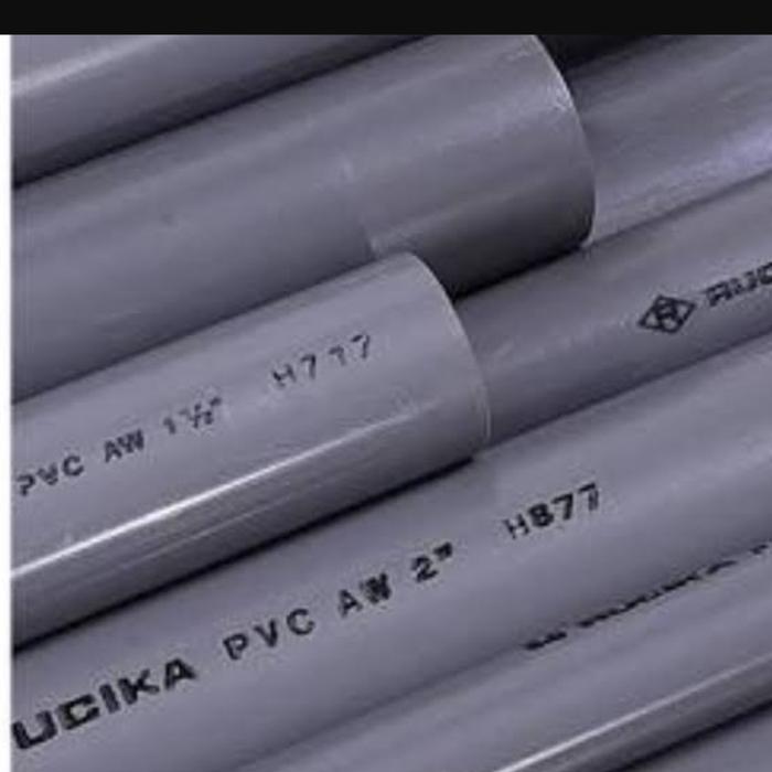 Jual Pipa Pvc 2"inch Rucika Abu"jis Aw 1 btg 4 mtr - Jakarta Pusat ...