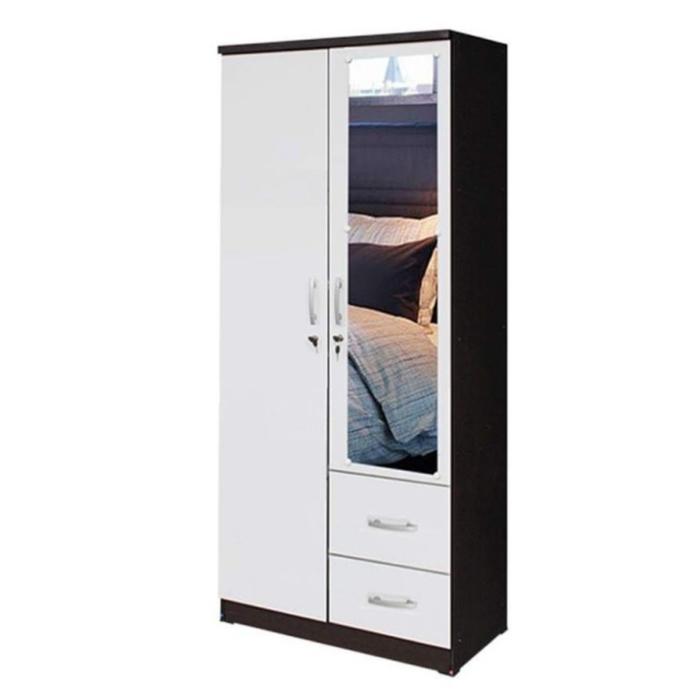 Jual Lemari Pakaian 2 Pintu Minimalis Lunar LPT 016 - Kab. Tangerang ...