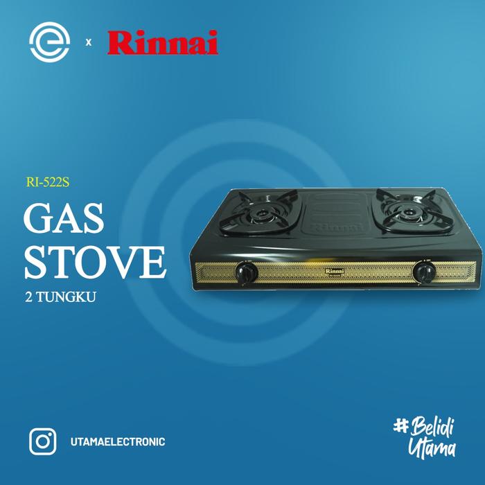 Jual RINNAI Kompor Gas 2 Tungku RI-522S - Jakarta Pusat - UTAMA ...