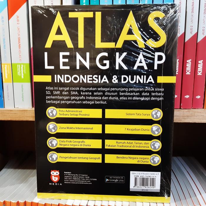 Jual Atlas Lengkap Indonesia & Dunia Di Seller Noelle - Cengkareng ...