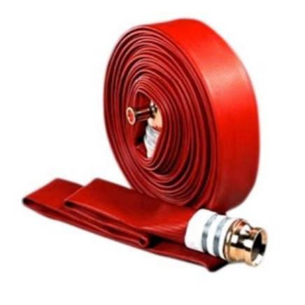 Jual Selang Pemadam 2"x30m Rubber Fire Hose Fire Hydrant TANPA COUPLING ...