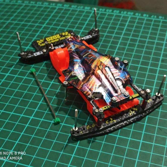 Jual tamiya sto kosongan chassis super II 2 anchor full carbon - Kota ...