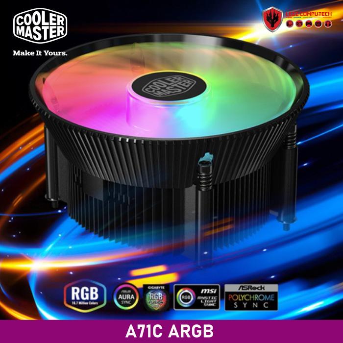 Jual COOLER MASTER A71C ARGB | Air CPU Cooler for AMD AM4 - Jakarta ...