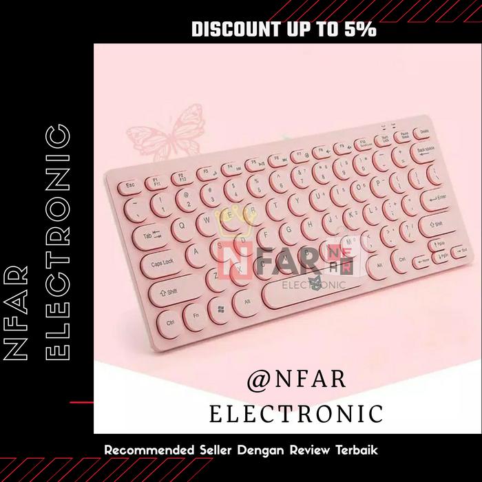 Jual Keyboard Wired Pink Sakura Edition Keyboard Pink Lucu Untuk Cewek ...