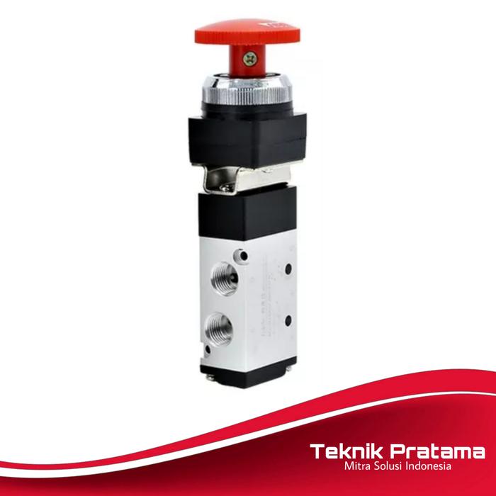 Jual MECHANICAL VALVE PUSH BUTTON LOCK 3 LOBANG 1/4" 3/2 - Jakarta Barat - Teknik Pratama ...