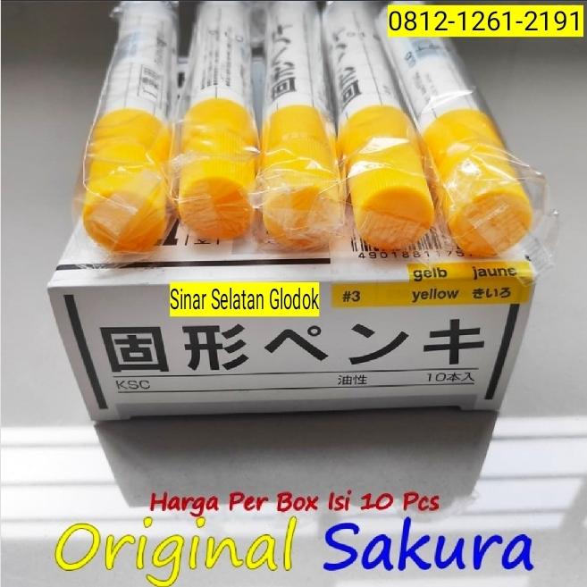 Jual SAKURA STEEL SOLID MARKER YELLOY / KUNING - Jakarta Utara - sinar ...