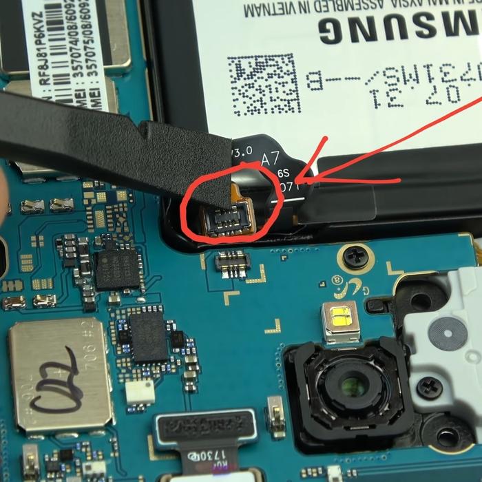 Jual Konektor Baterai Samsung J7 PLUS 1 Pcs Fpc Battery Connector Part ...