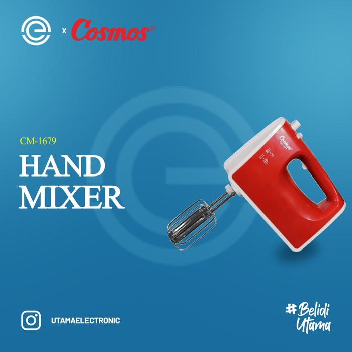 Jual COSMOS Mixer Hand TURBO CM-1679 - Jakarta Pusat - UTAMA_ELECTRONIC ...