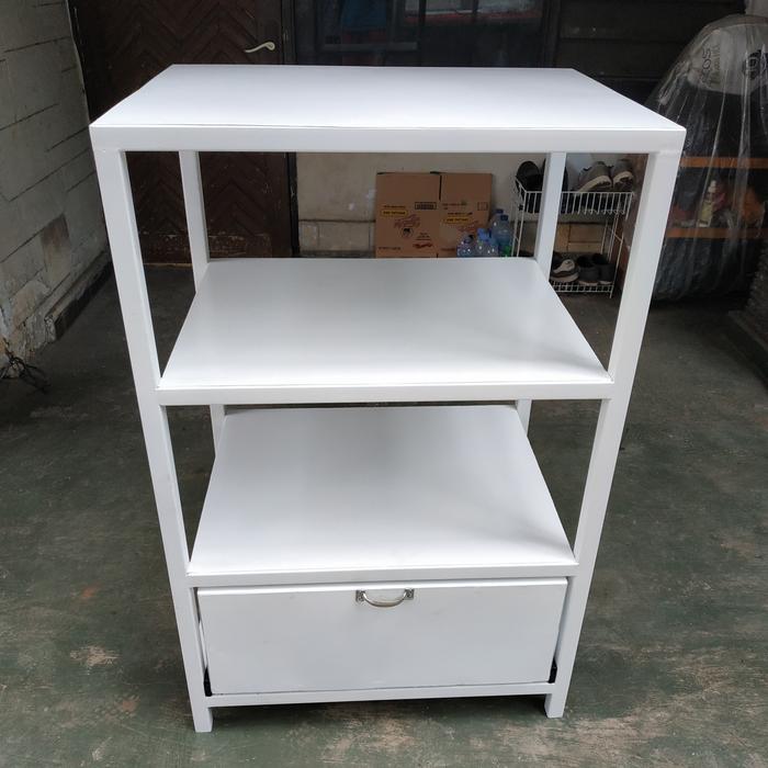 Jual Meja Rak Besi Susun Laci Plat Besi - Kota Depok - Permata Hijau ...