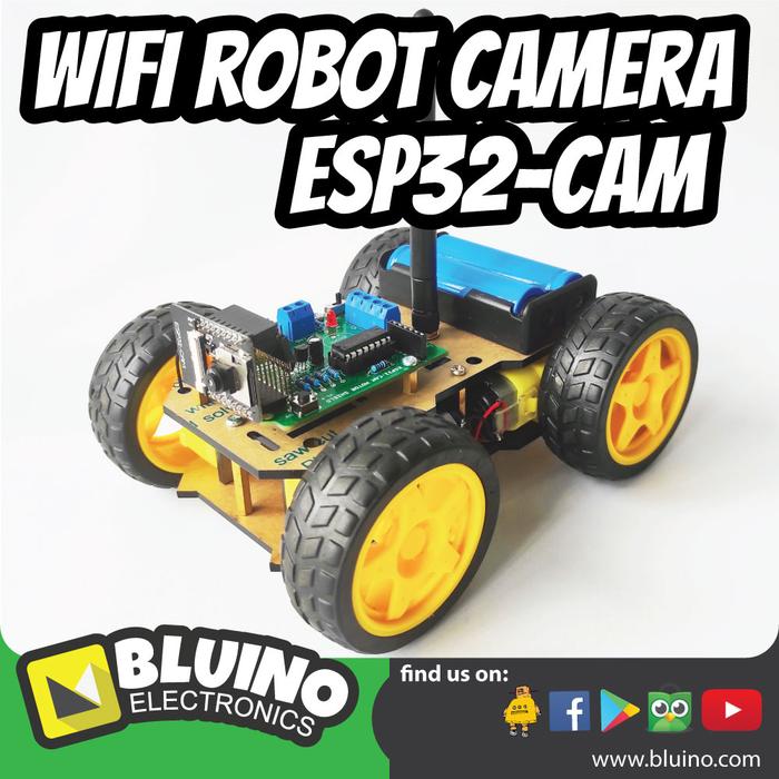 Jual WiFi Robot Camera Car - ESP32-Cam ESP32 Cam - Kab. Bekasi - Bluino | Tokopedia