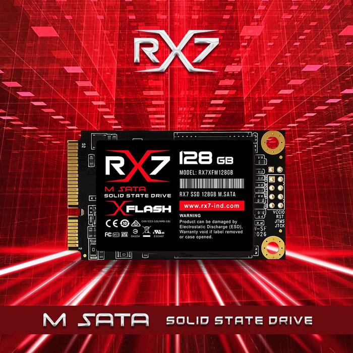 Jual SSD MSATA / M.SATA / M SATA 128GB RX7 RESMI (GARANSI 3 TAHUN ...