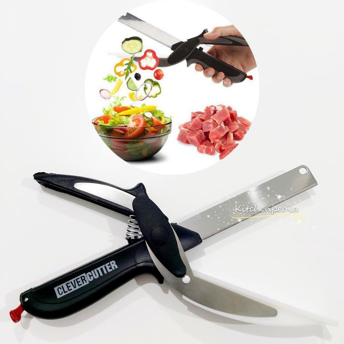 Jual Clever Cutter Gunting Sayur Pisau Dapur Alat Pemotong Sayur ...